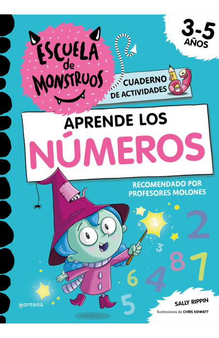 ESCUELA DE MONSTRUOS:APRENDE LOS NÚMEROS - y a la vuelta a la luna ...