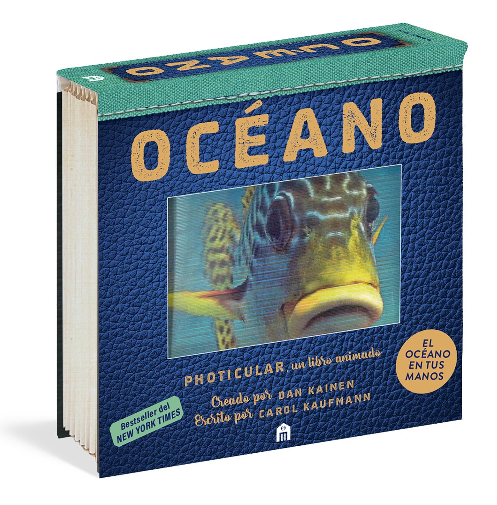OCÉANO. LIBRO ANIMADO CON PHOTICULAR - y a la vuelta a la luna ...